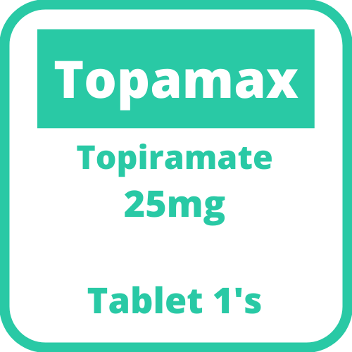 TOPAMAX Topiramate 25mg Film-Coated Tablet 1's price in the Philippines ...