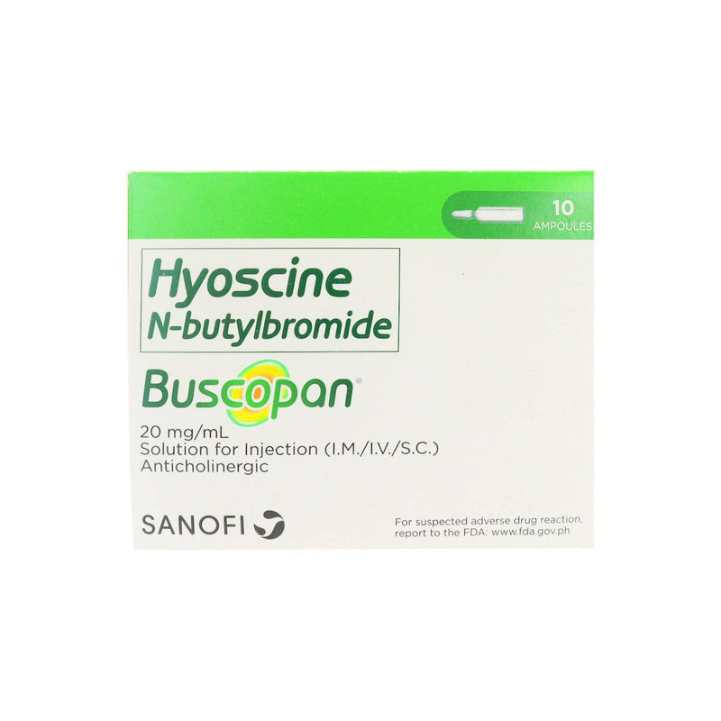 HYOPHIL Hyoscine-N-Butylbromide 20mg / mL Solution for IM/IV/SC ...