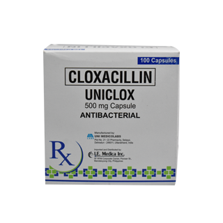 UNICLOX Cloxacillin 500mg Capsule 1's price in the Philippines | MedsGo ...