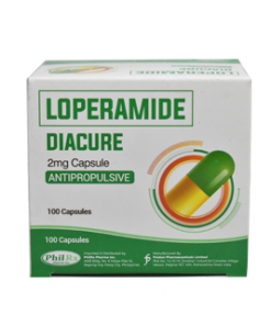 DIACURE Loperamide Hydrochloride 2mg Capsule 100's price in the ...
