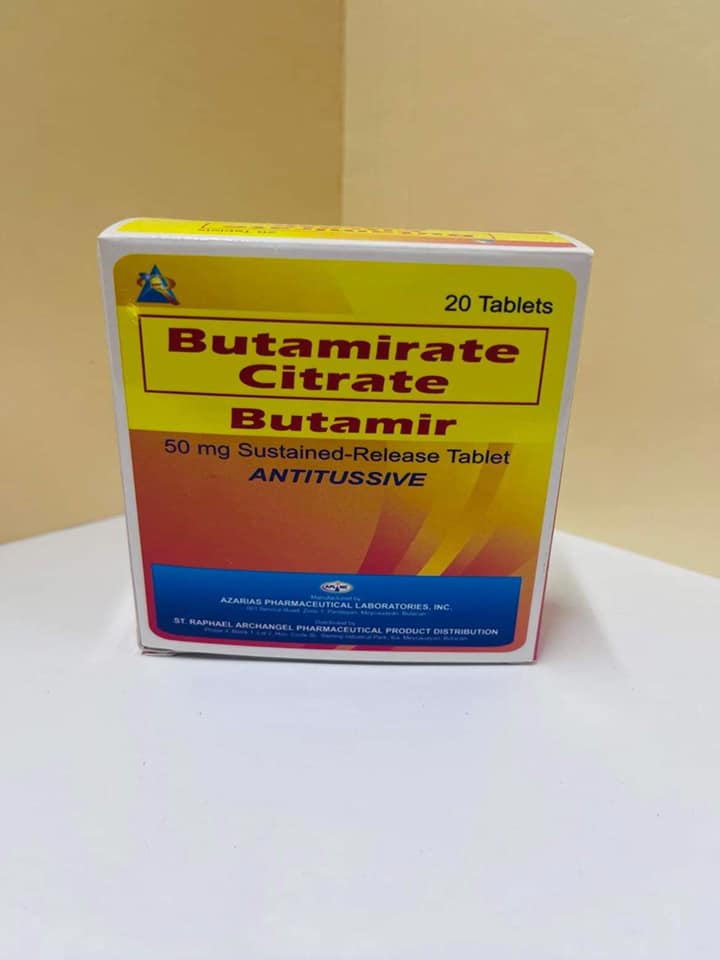 BUTAMIR BUTAMIRate Citrate 50mg Sustained Release Tablet 20's price in ...