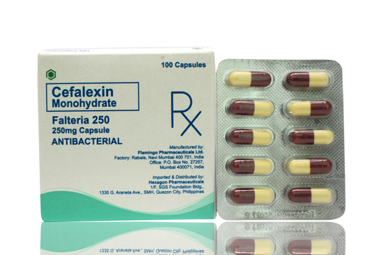 FALTERIA 250 Cefalexin Monohydrate 250mg Capsule 100's price in the ...