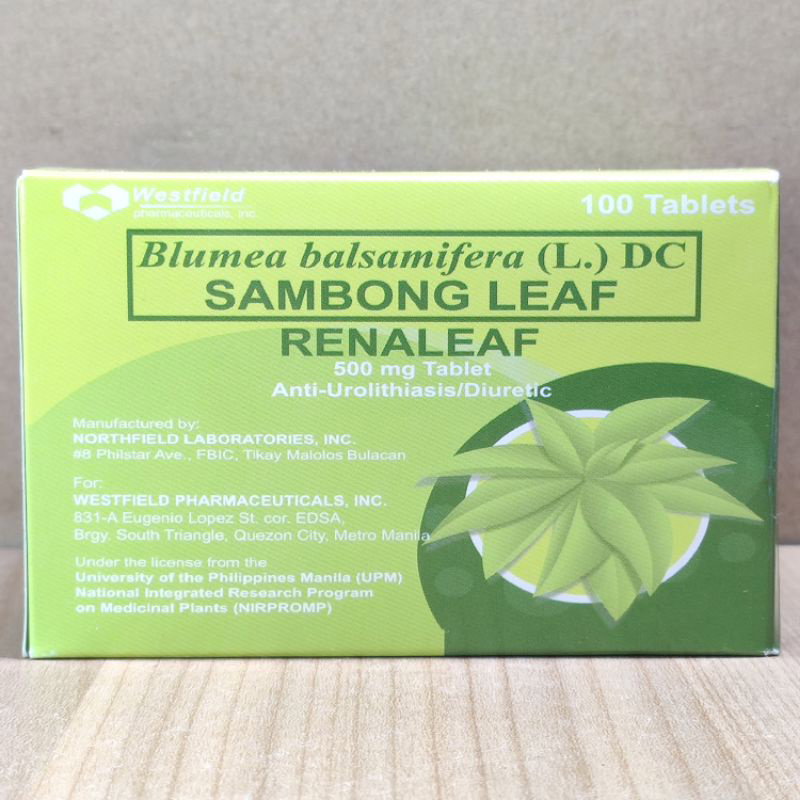 RENALEAF Blumea Balsamifera L. (Sambong Leaf) 250mg Tablet 100's price ...