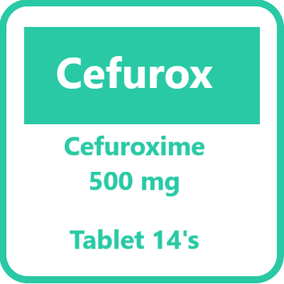 CEFUROX CEFUROXime 500mg Tablet 1's price in the Philippines | MedsGo ...