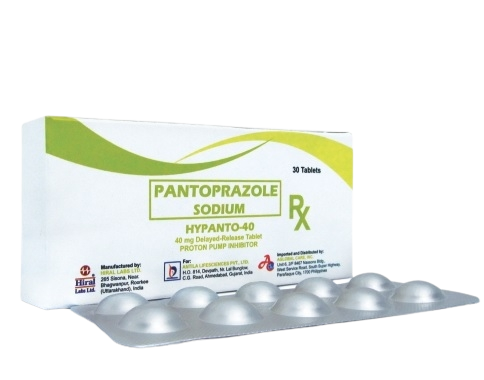 HYPANTO-40 Pantoprazole Sodium 40mg Delayed-Release Tablet 30's price ...