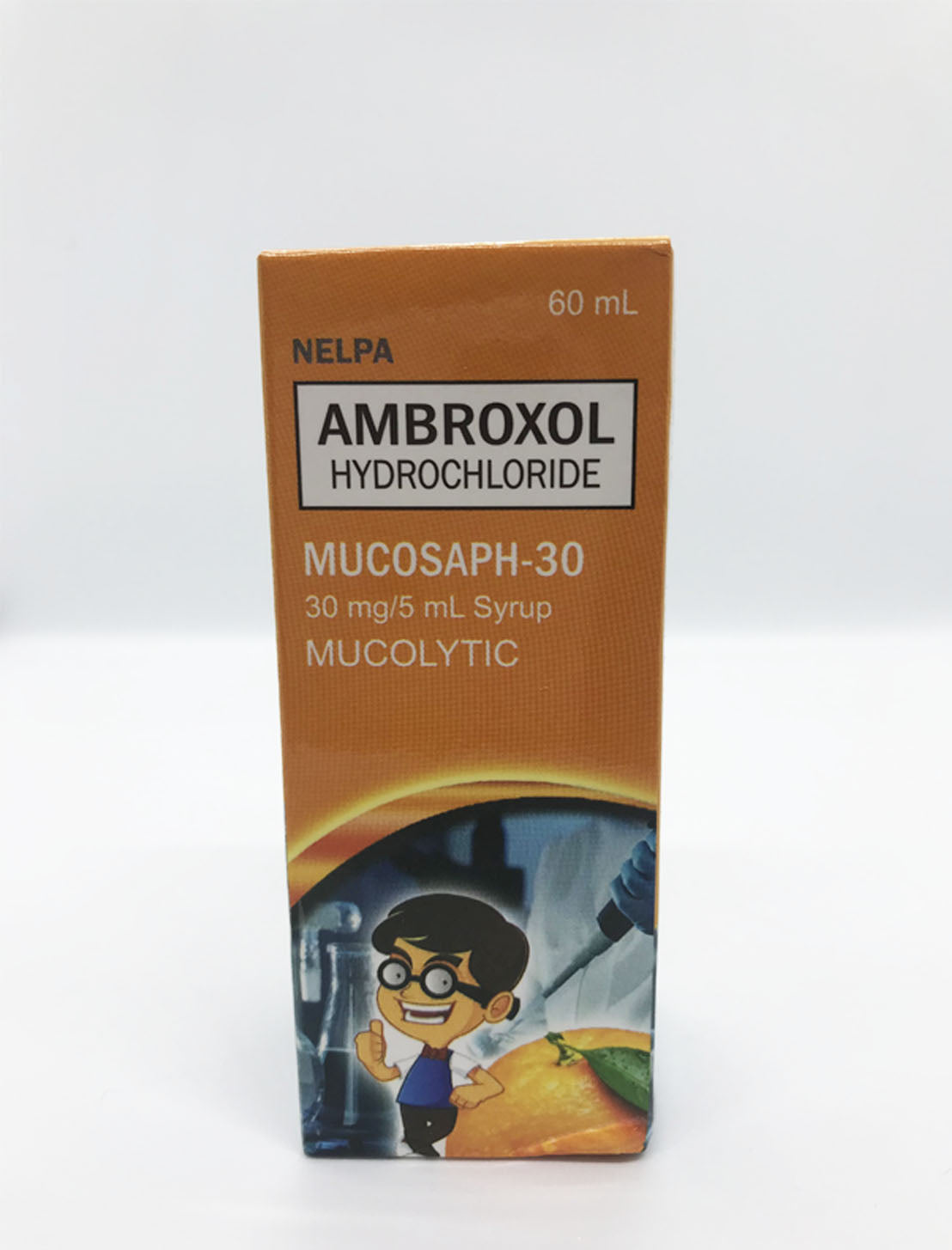 MUCOSAPH-30 Ambroxol Hydrochloride 30mg / 5mL Syrup 60mL Orange price ...