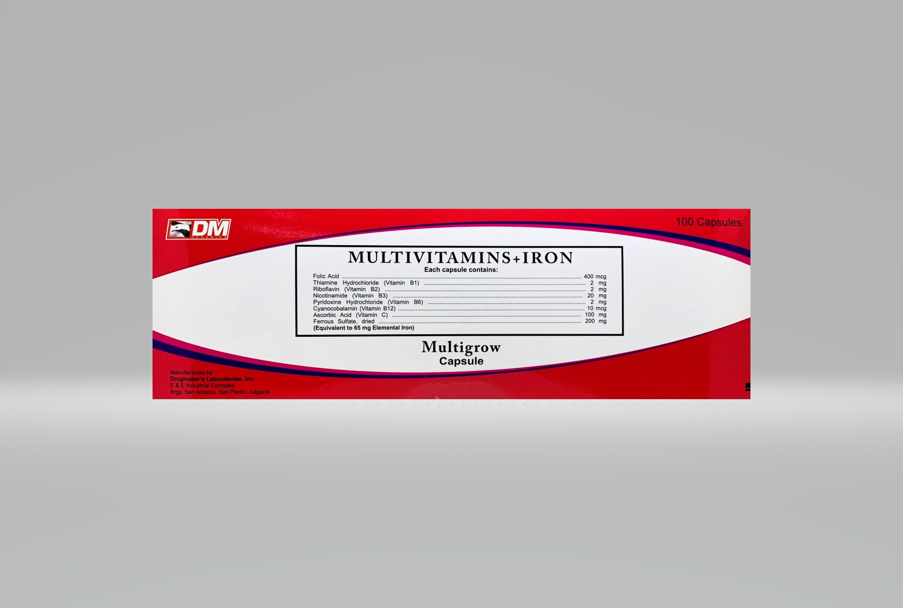 MULTIGO Multivitamins / Iron Capsule 100's price in the Philippines | MedsGo Pharmacy