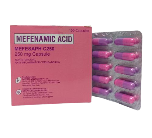 MEFESAPH C250 Mefenamic Acid 250mg Capsule 1's price in the Philippines ...