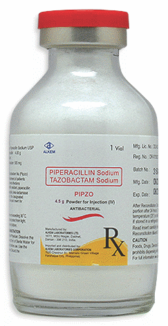 PIPZO Piperacillin Sodium / Tazobactam Sodium 4g / 500mg Powder for IV ...