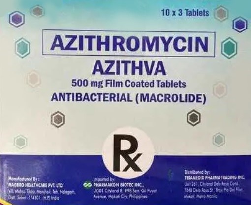AZITHVA Azithromycin 500mg Film-Coated Tablet 30's price in the ...