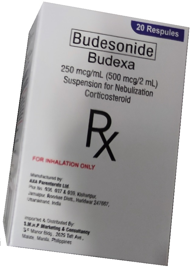 BUDEXA Budesonide 250mcg / mL (500mcg / mL) Suspension for Nebulization ...