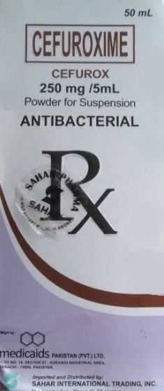 CEFUROX CEFUROXime 250mg / 5mL Powder for Suspension 50mL price in the ...