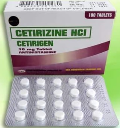 CETIRIGEN Cetirizine Hydrochloride 10mg Tablet 100's price in the ...
