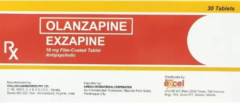 EXZAPINE Olanzapine 10mg Film-Coated Tablet 30's price in the ...