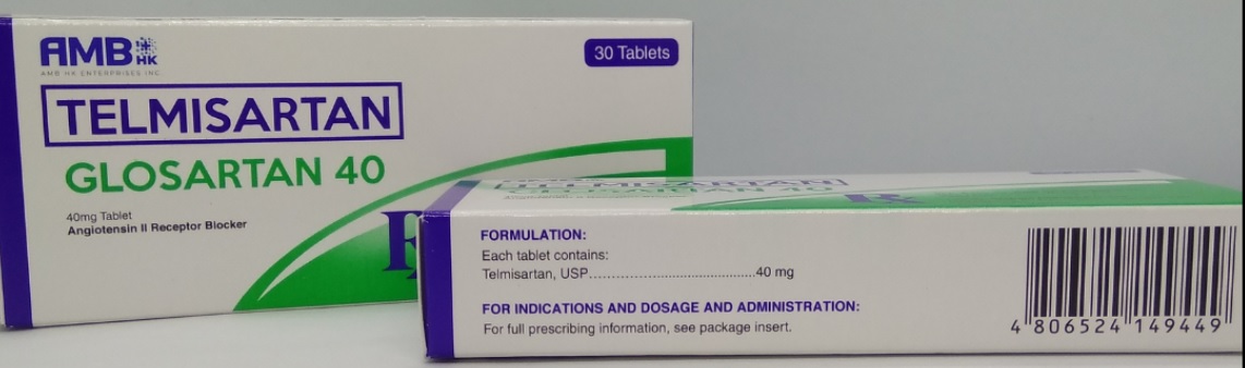 GLOSARTAN 40 Telmisartan 40mg Tablet 30's price in the Philippines ...