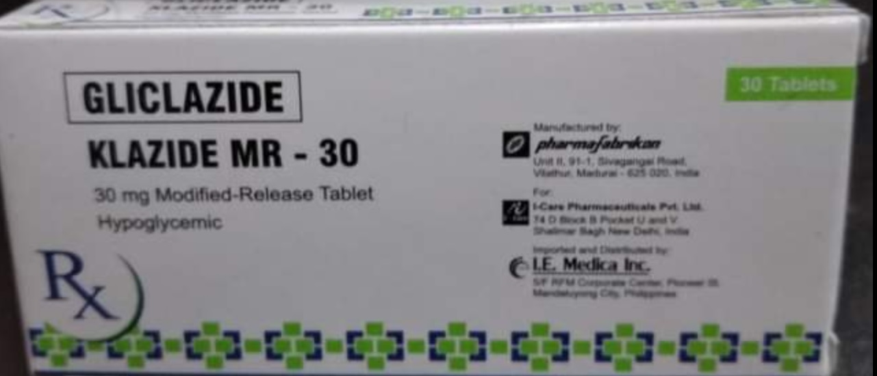 KLAZIDE MR-30 Gliclazide 30mg Modified-Release Tablet 30's price in the ...