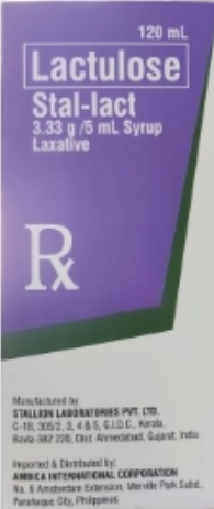 STAL-LACT Lactulose 3.33g / 5mL Syrup 120mL price in the Philippines | MedsGo Pharmacy