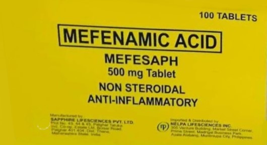 MEFESAPH Mefenamic Acid 500mg Tablet 100's price in the Philippines ...