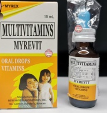 MYREVIT Multivitamins Syrup (Oral Drops) 15mL price in the Philippines ...