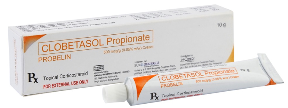 PROBELIN Clobetasol Propionate 0.05% (500mcg / g) Cream 10g price in ...