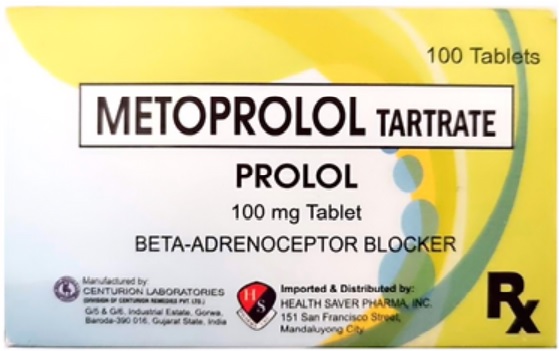 PROLOL Metoprolol Tartrate 100mg Tablet 100's price in the Philippines ...