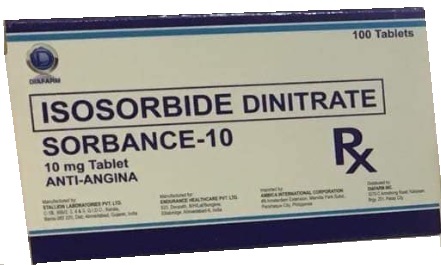 SORBANCE-10 Isosorbide Dinitrate 10mg Tablet 100's price in the ...