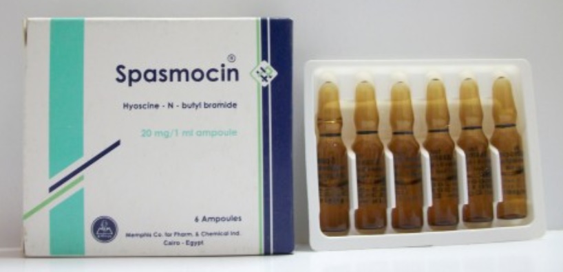 SPASMOCIN Hyoscine N-Butylbromide 20mg / mL Solution for IM/IV ...