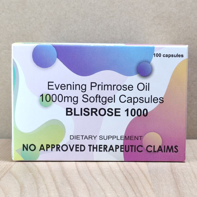 BLISROSE 1000 Evening Primrose 1000mg Softgel Capsule 100's price in ...