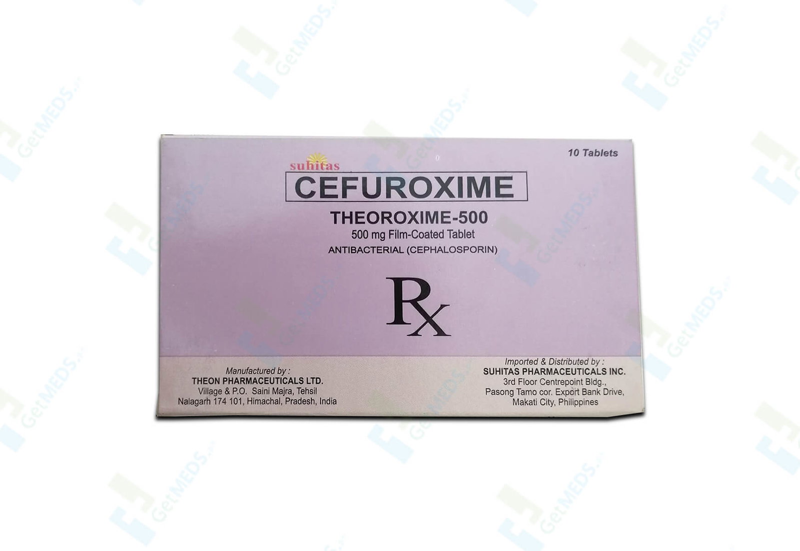 THEOROXIME 500 Cefuroxime 500mg Film-Coated Tablet 10's price in the ...