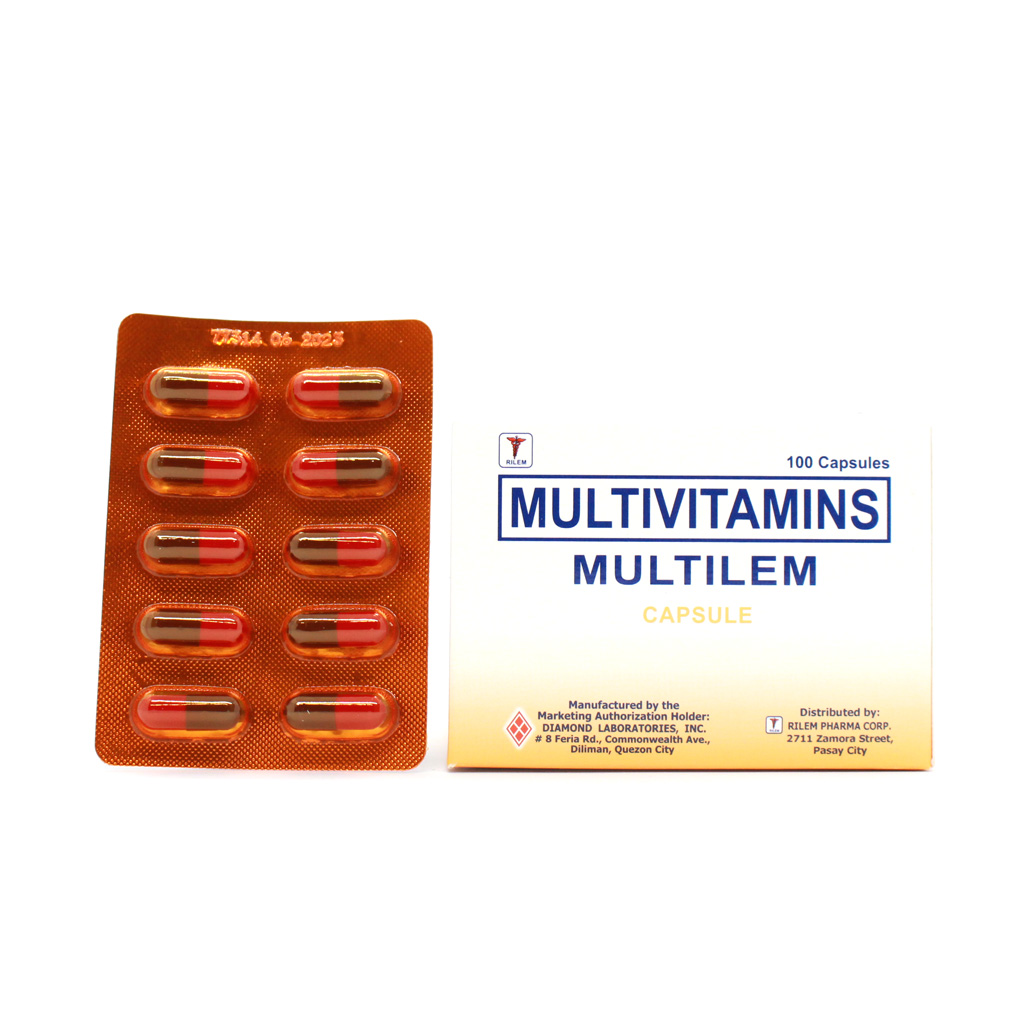 MULTILEM Multivitamins Capsule 1's price in the Philippines | MedsGo ...
