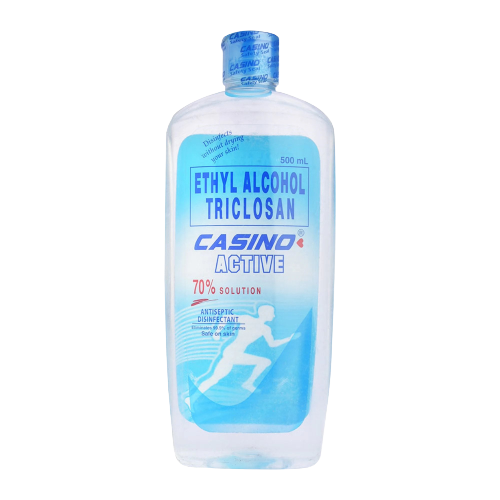 CASINO ACTIVE Ethyl Alcohol / Triclosan 70% Solution 500mL price in the ...