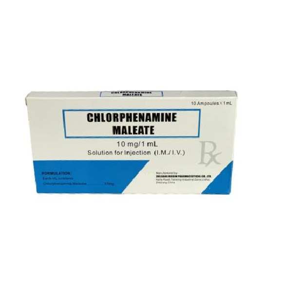 XYPHEN Chlorpheniramine Maleate 10mg / mL Solution for IV/IM Injection ...