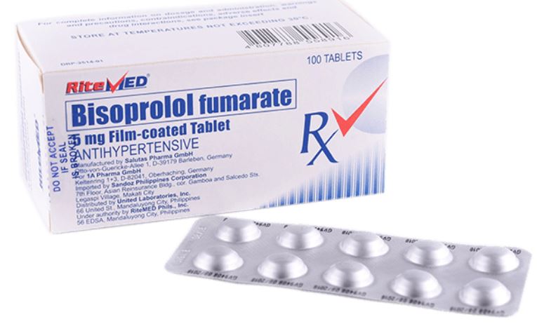 RITEMED Bisoprolol Fumarate 5mg Film-Coated Tablet 1's price in the ...