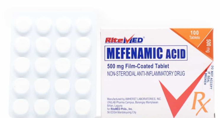 RITEMED Mefenamic Acid 500mg Film-Coated Tablet 1's price in the ...