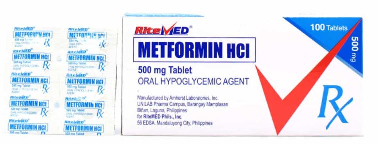 RITEMED Metformin Hydrochloride 500mg Tablet 1's price in the ...