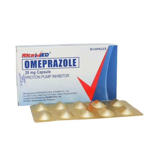 RITEMED Omeprazole 20mg Capsule 1's price in the Philippines | MedsGo Pharmacy