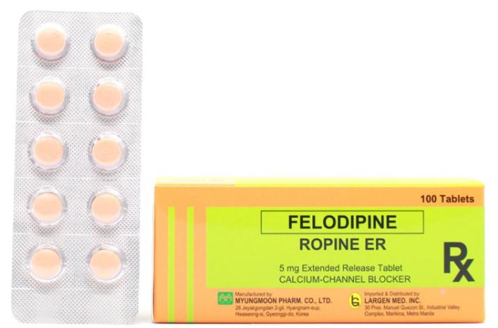ROPINE ER Felodipine 5mg Extended-Release Tablet 1's price in the ...