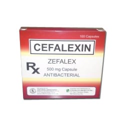 ZEFALEX Cefalexin 500mg Capsule 100's price in the Philippines | MedsGo ...