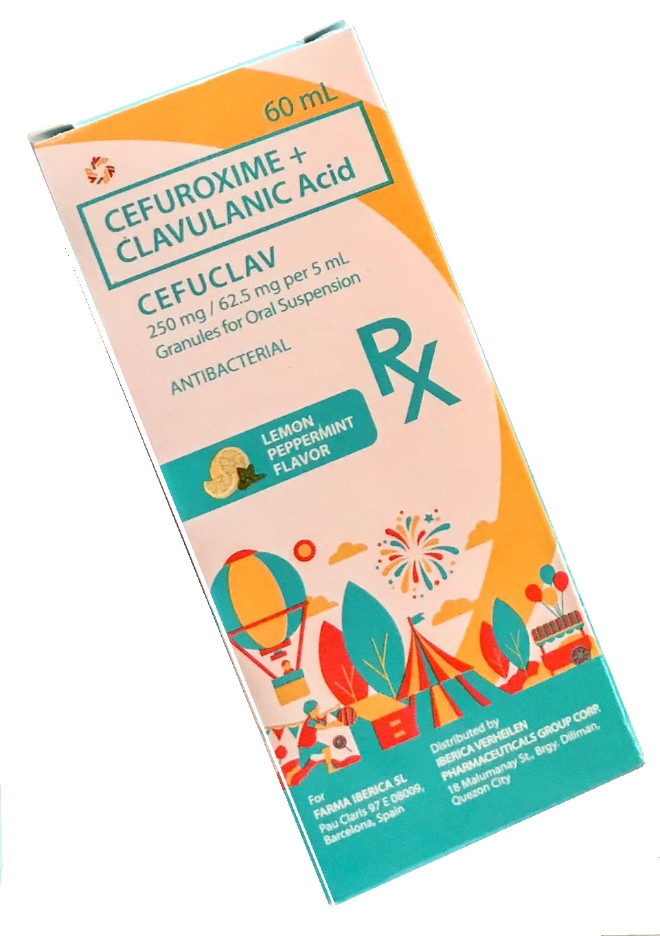 CEFUCLAV Cefuroxime Axetil / Clavulanate Potassium 250mg / 62.5mg per ...