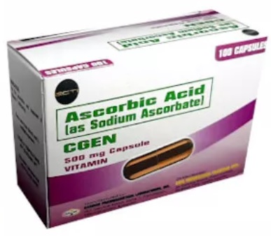 CGEN Sodium Ascorbate 500mg Capsule 100's price in the Philippines ...