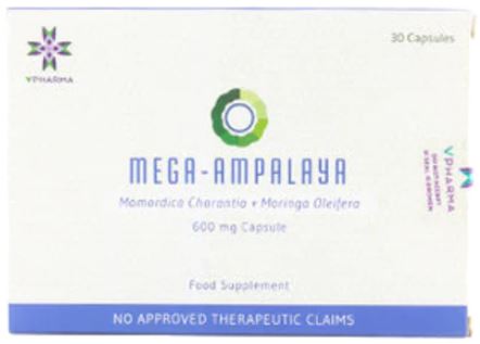 MEGA-AMPLAYA Amplaya / Malunggay 600mg Capsule 30's price in the ...