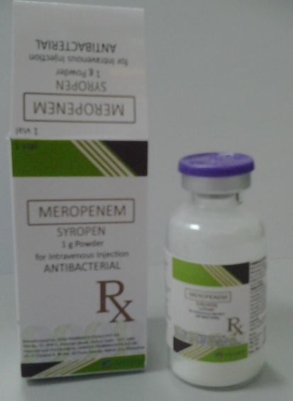 SYROPEN Meropenem 1g Powder for IV Injection 30mL price in the ...