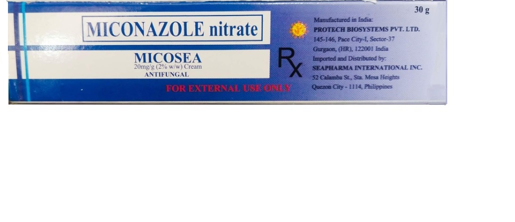 MICOSEA Miconazole Nitrate 20mg / g 2.0%) Cream 30g price in the ...