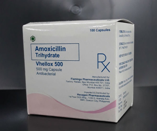 VHELLOX 500 Amoxicillin 500mg Capsule 100's price in the Philippines ...