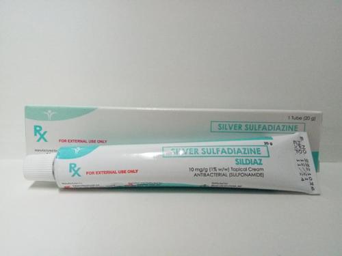 SILDIAZ Silver Sulfadiazine 1.0% Topical Cream 15g price in the ...