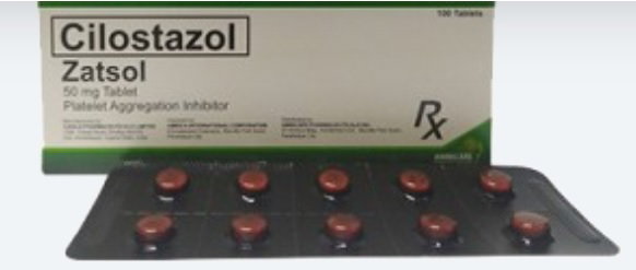 ZATSOL Cilostazol 50mg Tablet 100's price in the Philippines | MedsGo ...