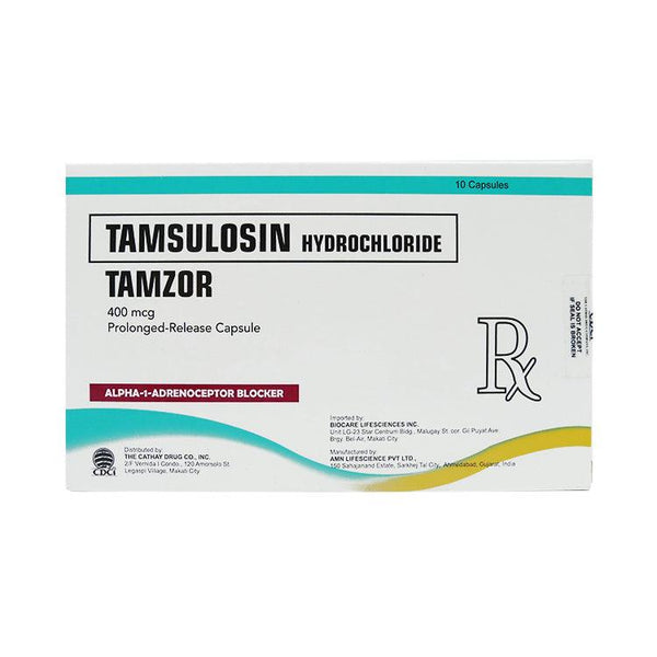 Buy Tamzor tamsulosin hydrochloride 400mcg prolonged release capsule 1 ...