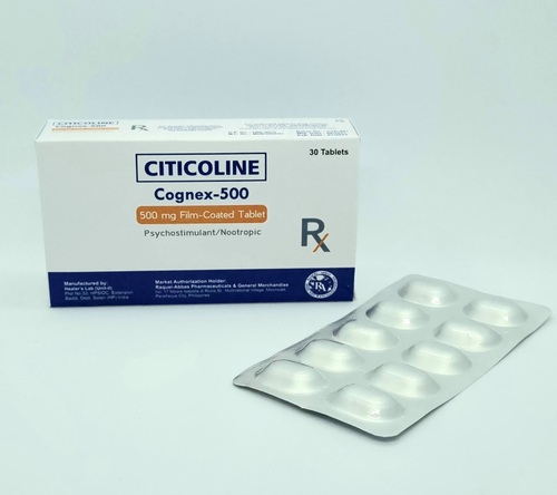 COGNEX-500 Citicoline 500mg Film-Coated Tablet 30's price in the ...