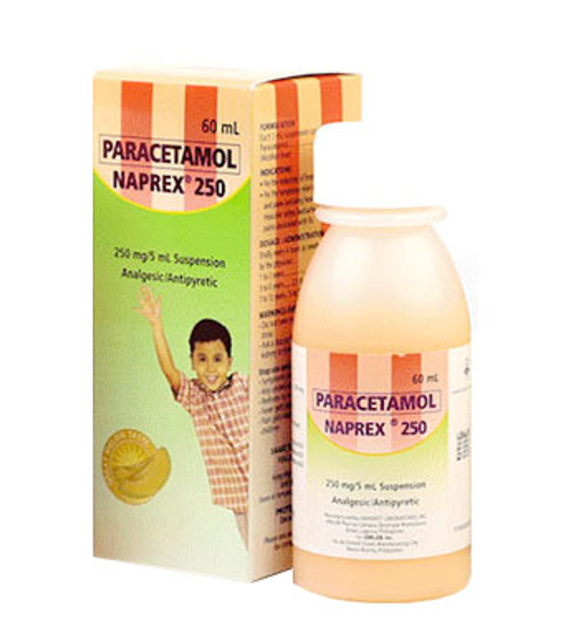 NAPREX 250 Paracetamol 250mg / 5mL Suspension 60mL Melon price in the ...