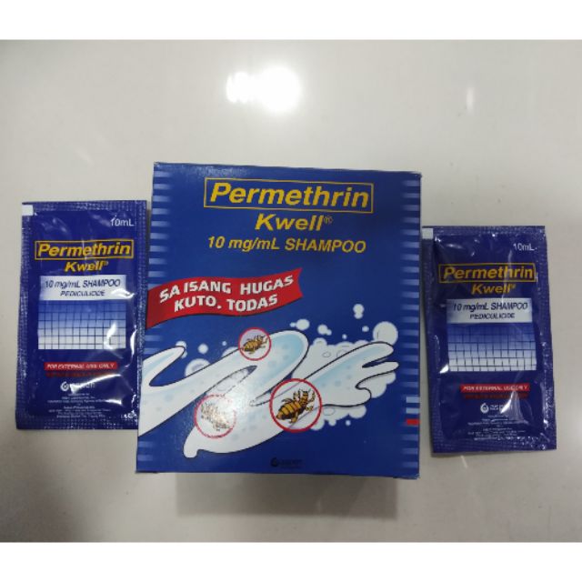 KWELL Permethrin 10mg / mL Shampoo 10mL 1's price in the Philippines ...